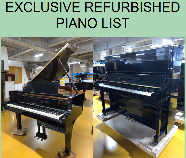 Exclusive Refurbished Pianos – Over 50 Units Available Now!